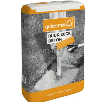 Szybkowiążący beton Ruck Zuck RZB QUICK MIX - Artbud