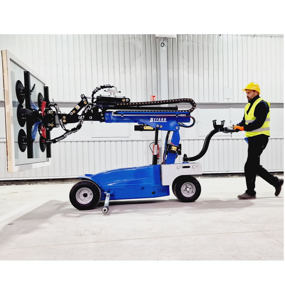 Robot manipulator próżniowy z wysuwem hydraulicznym BEFARD XC 400 - Artbud