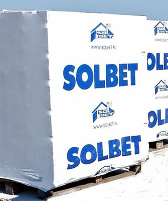 Beton komórkowy Solbet Optimal 500 wymiar 240x240x599 mm - Artbud